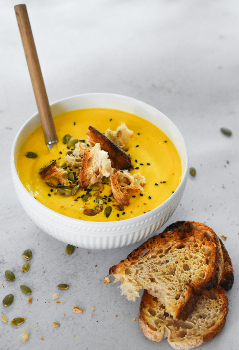 Supă cremă de dovleac & feta - Can't boil an egg